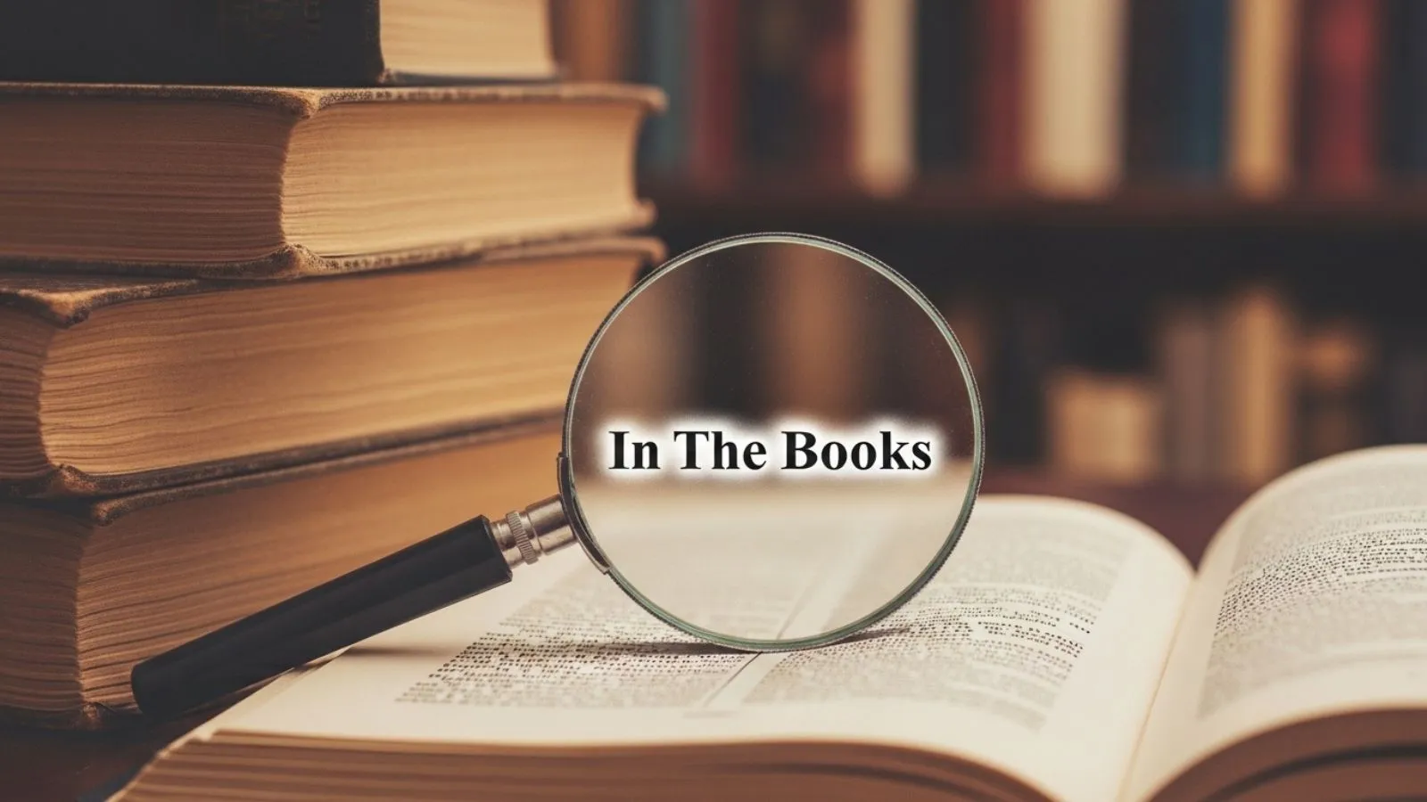 In The Books Meaning: Use, Examples & Full Explanation